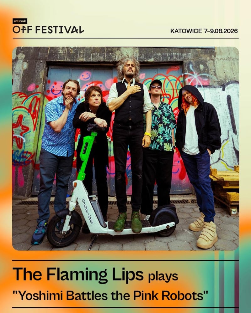 The Flaming Lips headlinerem OFF Festival 2026! - Radio Wrocław